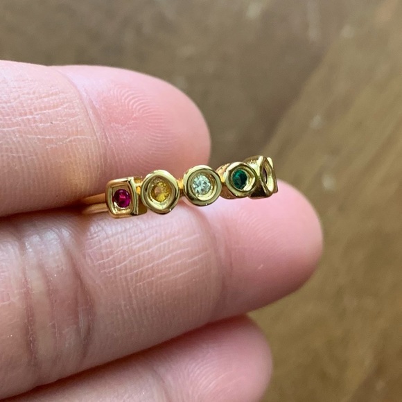 Jewelry | Nwot Marvel The Avengers Infinity Stones Ring Size Us 6 ...